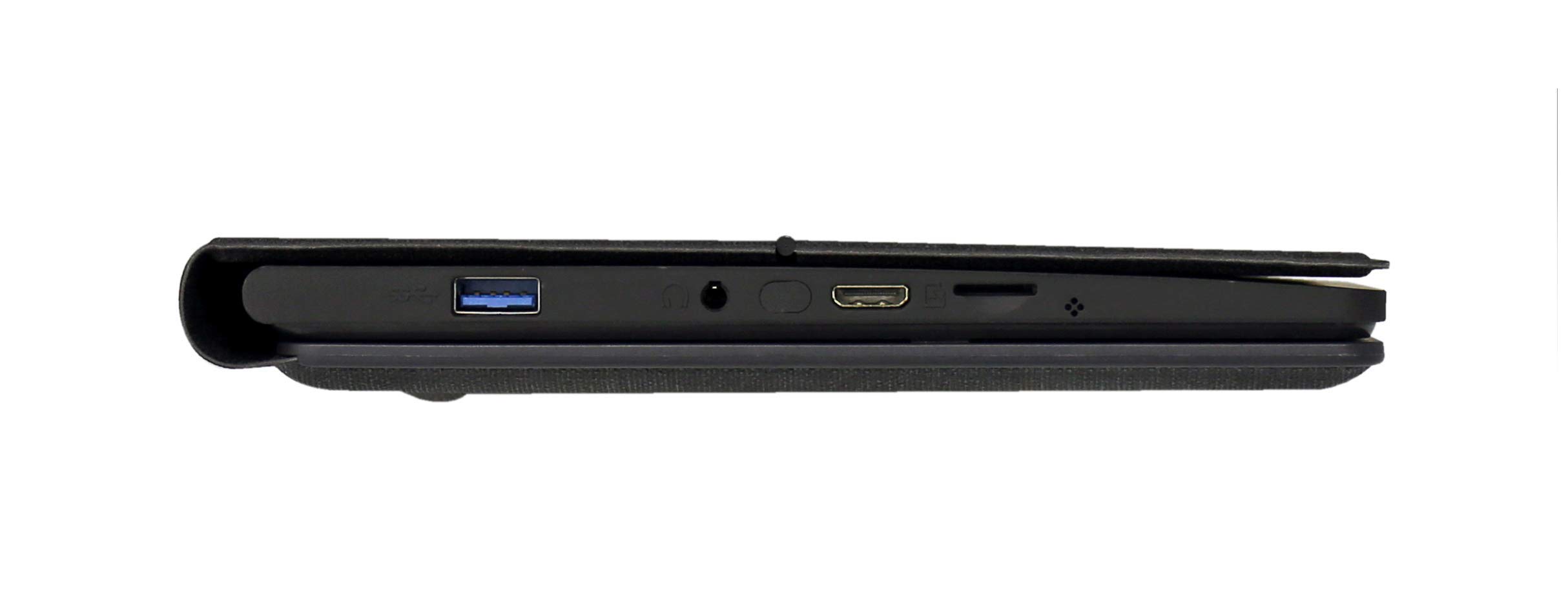 Venturer 11.6" Windows 10 (Free Upgrade to Windows 11 When Available) Laptop/Tablet with Keyboard, 64GB Storage, 4GB RAM, Intel Pentium N5000 Processor, FHD Display