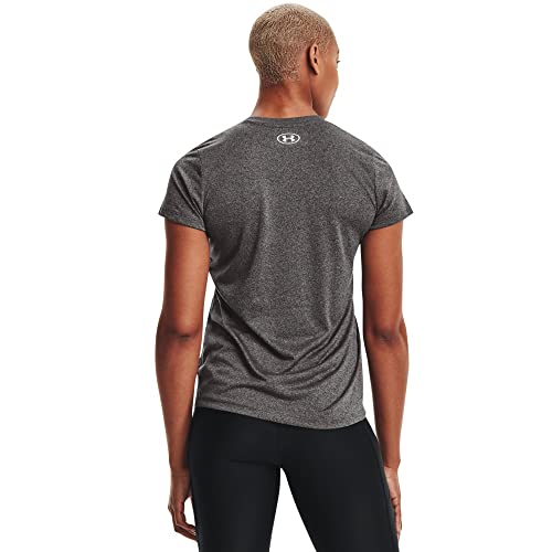 Under Armour Women's UA Tech™ Short Sleeve V-Neck 3X Gray