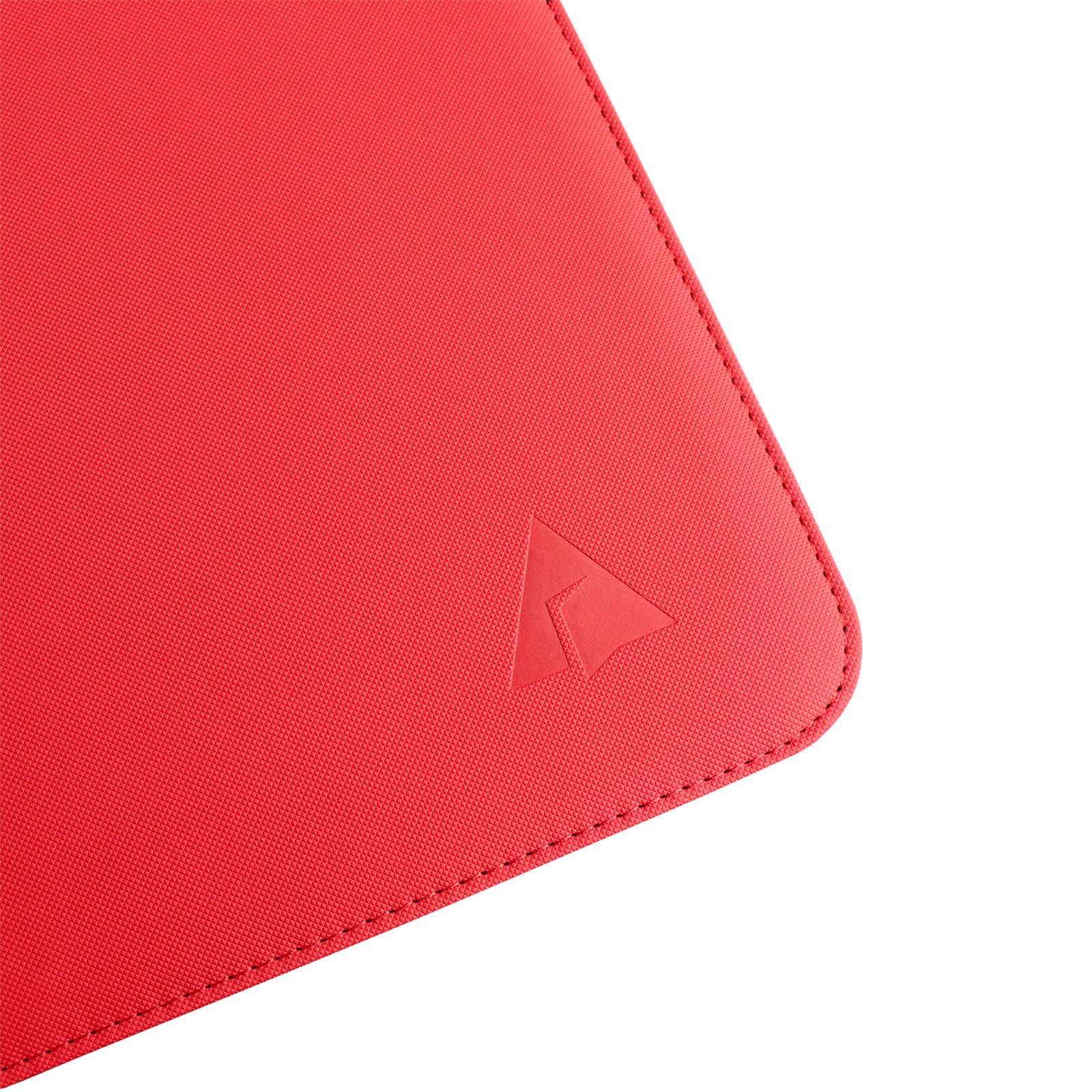 Rieton Toploader Binder, Holds 112 Top Loaders, 4 Pockets Top Loader Binder with Sleeves for Cards in 3'' x 4'' Toploaders -Red