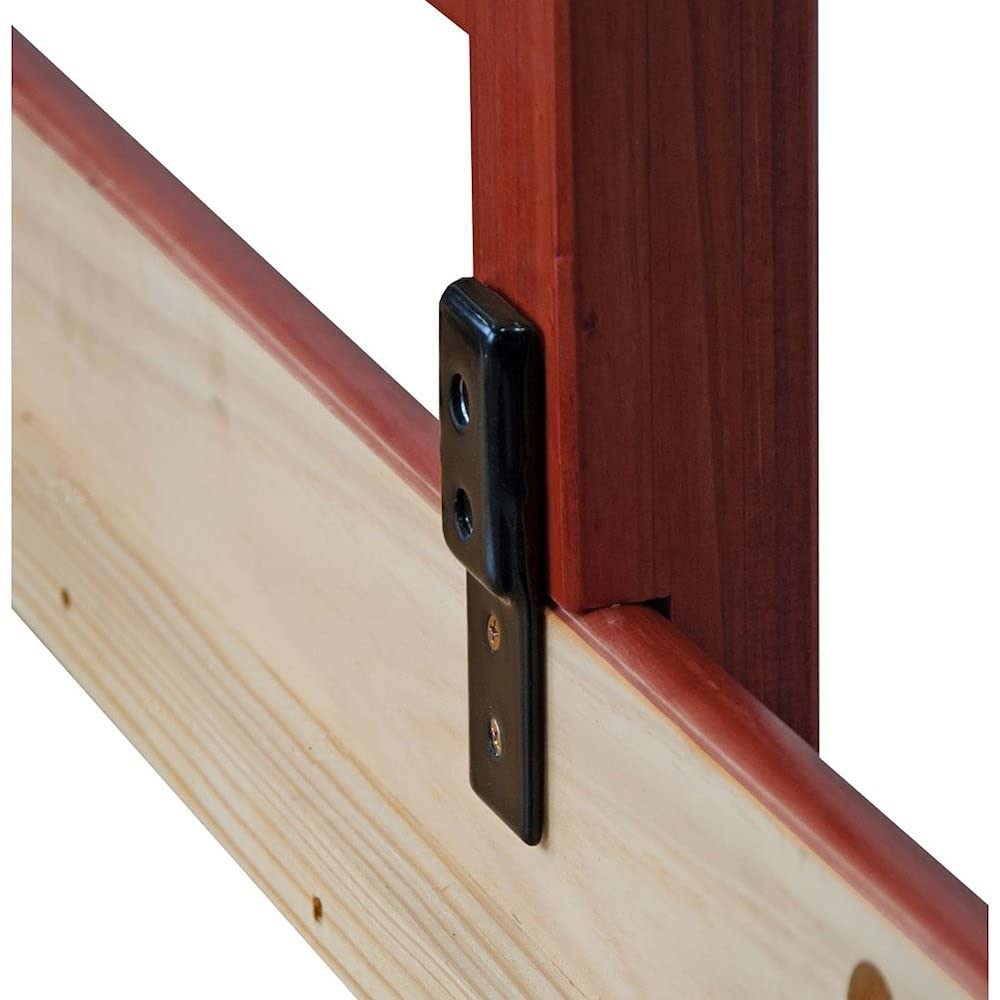 Wooden Safety Bed Side Guard Rail for Toddler, Kids and Childrenâs Beds (Cherry)