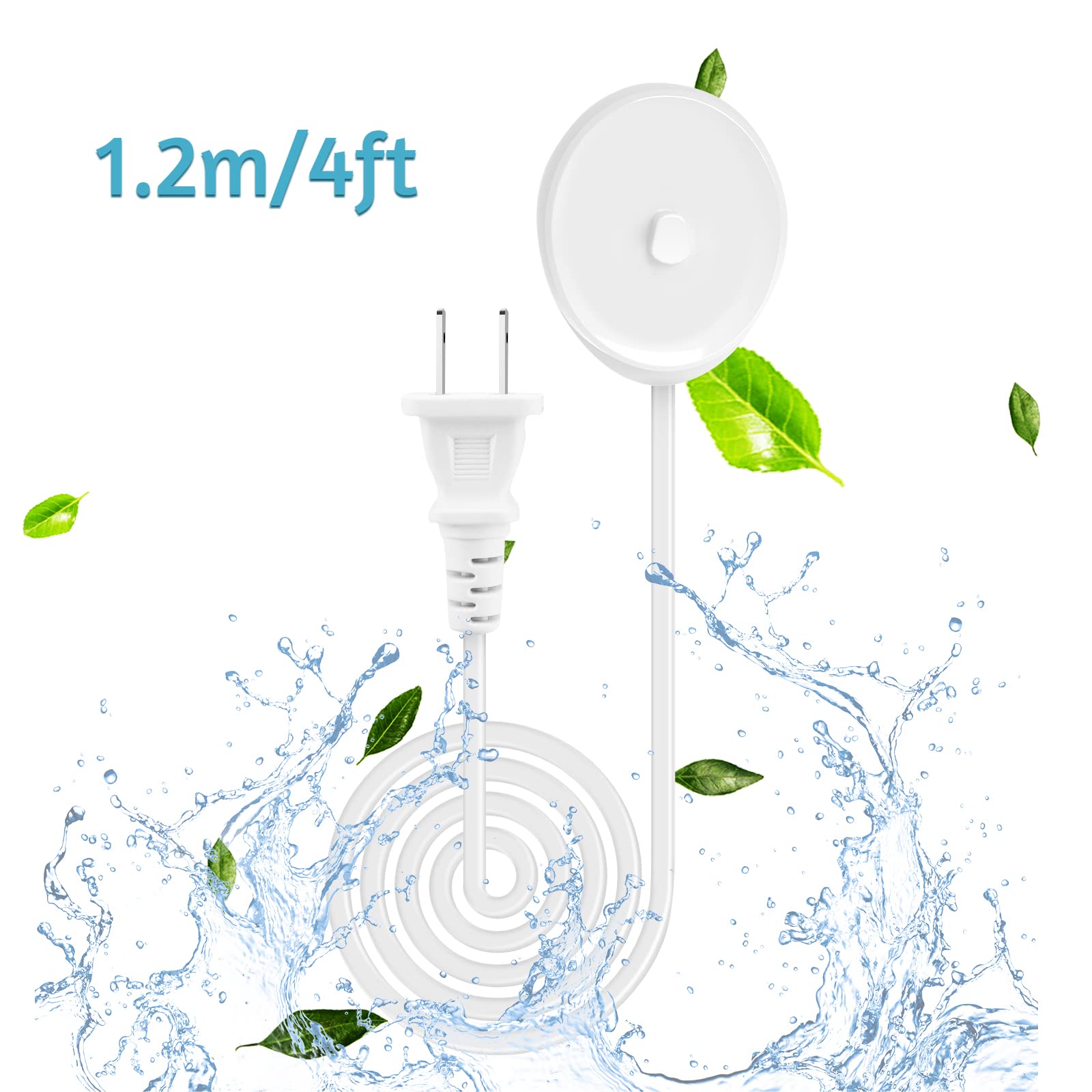 Toothbrush Charger for Oral B, Braun Toothbrush Charger Base Inductive Model 3757 Charger Portable Environmental ABS for Travel Replacement White