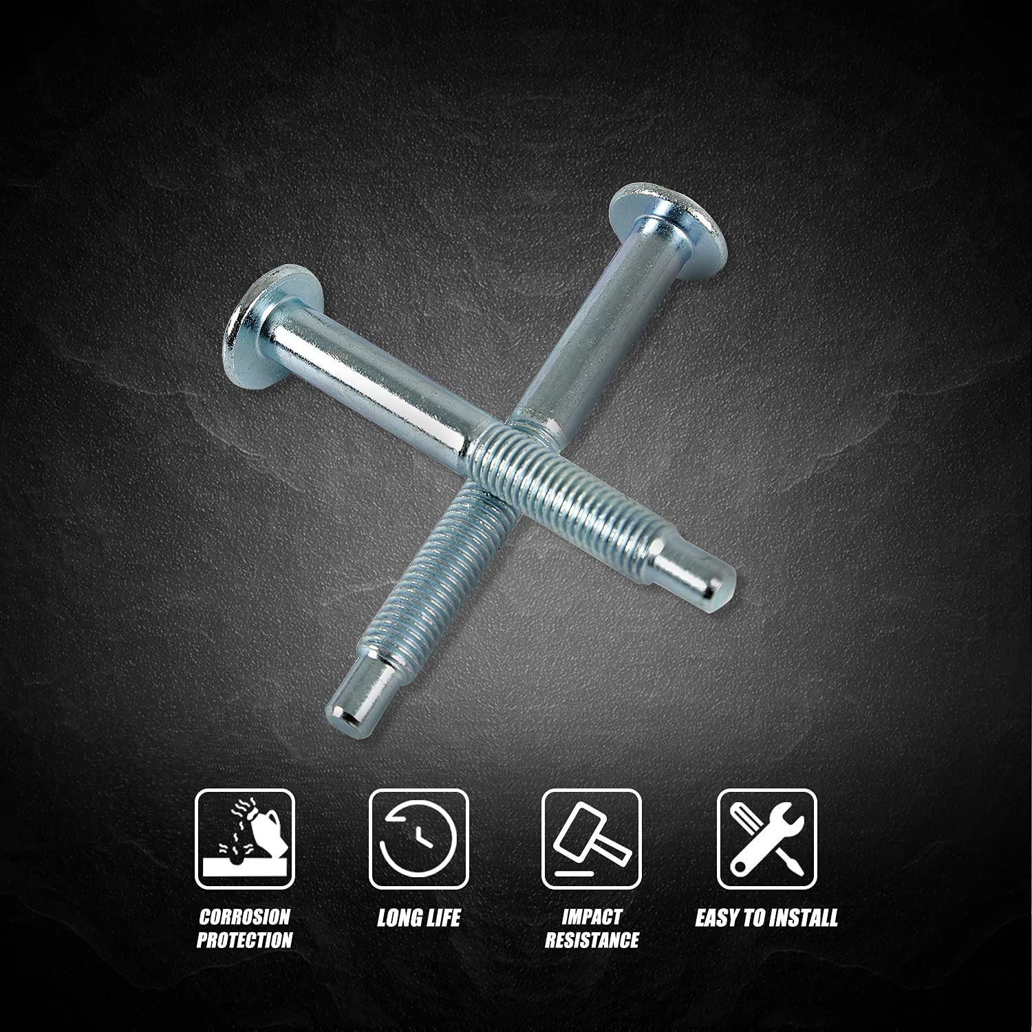 RANSOTO Replaces Number 924-310 Bed Mounting Bolt Nut Hardware Kit Compatible with 1983-2011 Ford Ranger 1994-2010 Mazda B2300 1998-2001 Mazda B2500 1994-2008 Mazda B3000 1994-2010 Mazda B4000