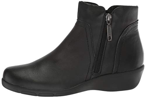 Propét Womens Waverly Zippered Casual Boots Ankle Low Heel 1-2" - Black - Size 8 2E