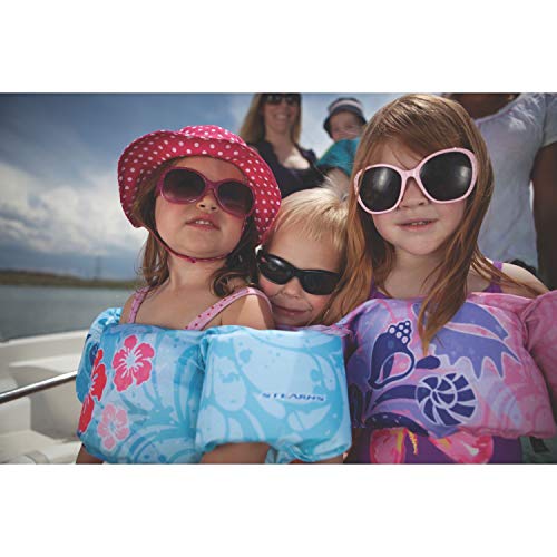 STEARNS Original Puddle Jumper Kids Life Jacket | Deluxe Life Vest for Children, Blue Flower, 30-50 pounds (Color May Vary)