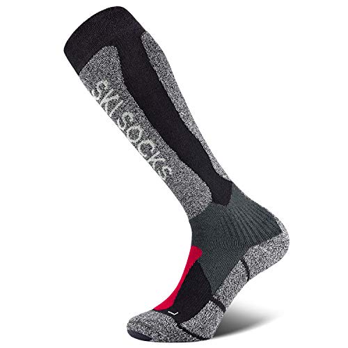 TopAcsy Ski Socks 1 Pairs Winter Snowboard Thermal Thermolite Over the Calf Stocking for Mens Womens