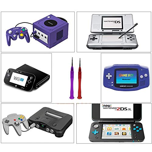 Triwing Screwdriver Compatible With Nintendo Switch, EMiEN 2.0mm Phillips 1.5mm Y00 Tri-Point Tri Wing Tip Screwdriver Kit Compatible With Nintendo Switch Joy-Con and Consoles Repair