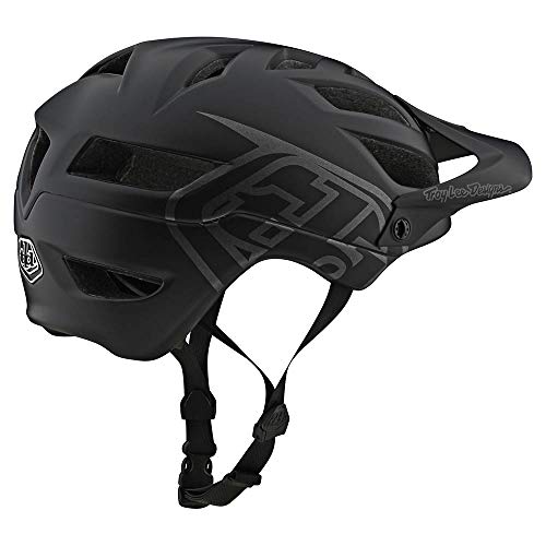 Troy Lee Designs Adult | Trail | All Mountain | Mountain Bike A1 Drone Helmet (MD/LG, Black/Silver)