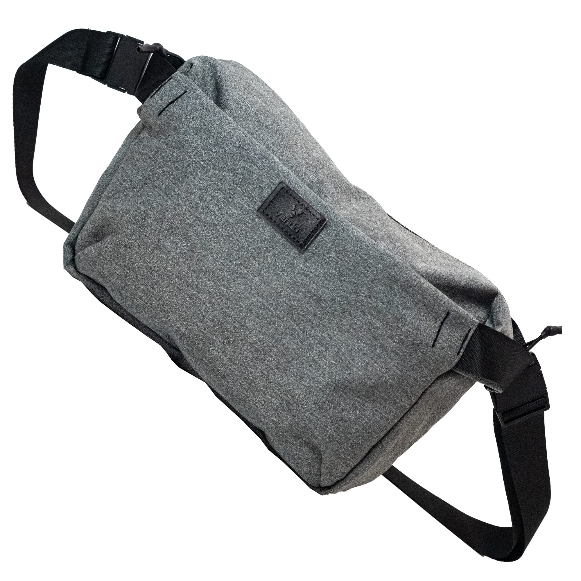 Vendo Sling Bag I Crossbody Mini Sling Bag For Men & Women I Lightweight Strap Shoulder Bag I 100% Recycled Woven Fabric I Water-Resistant & Lather Free | Travel Friendly Small Sling Bag For Men