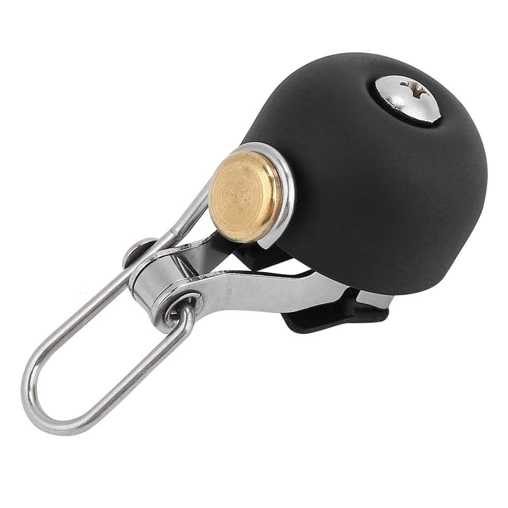 VGEBY1 Bicycle Bell, Durable Bike Handlebar Horn for Mountain & Road Bikes Cycling Loud Sound Alarm Accessory(Black Color)