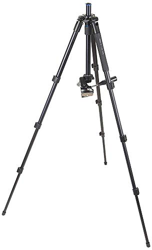 SLIK Pro AL-324DX w/SH-705E 3-Way Pan Head for Mirrorless/DSLR Sony Nikon Canon Fuji Cameras and More - Black (613-358)