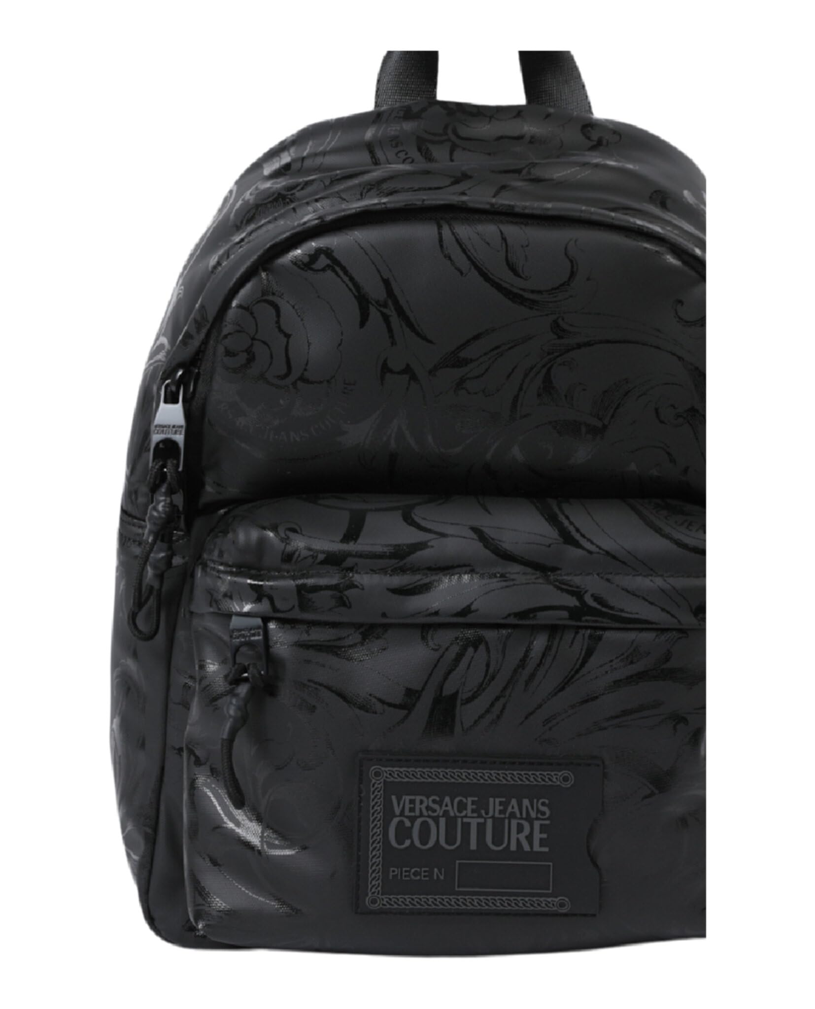 Versace Jeans Tonal Baroque Print Backpack