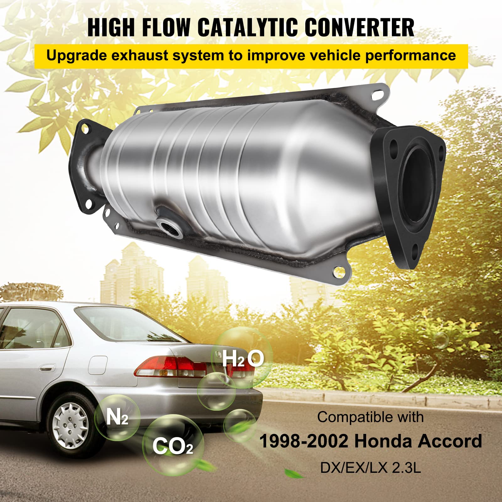 VEVOR Catalytic Converter For Honda 98-02 Accord EX LX Catalytic Converter