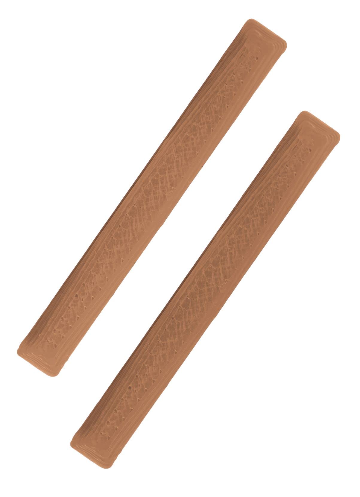 Teak Tuning Gem Edition Adhesive Board Rails, Black Onyx Colorway - Set of 2 Fingerboard Rails - Set of 2 Rails - Designed & Made in The USA