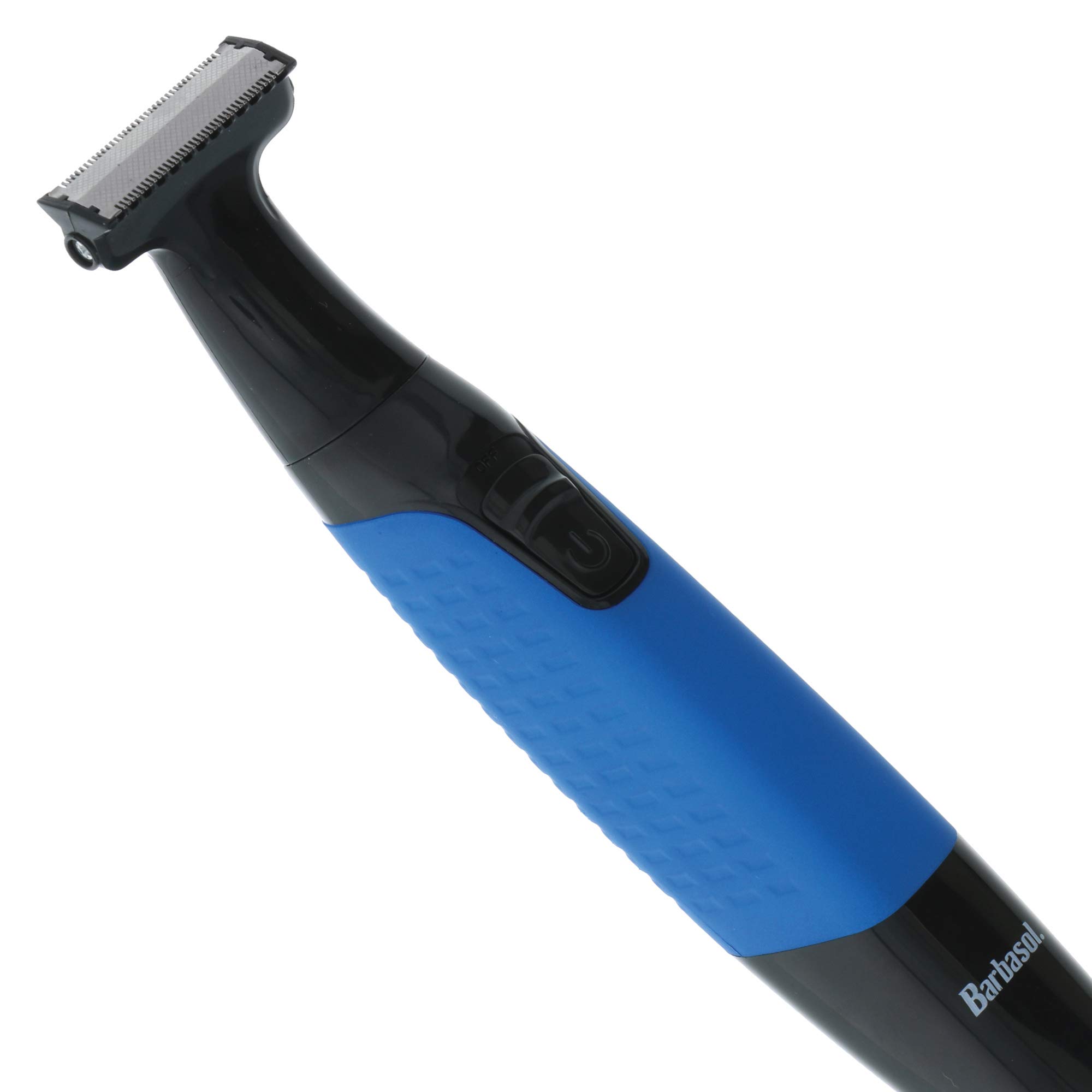 Xtreme Digital Lifestyle Accessories Barbasol Rechargeable Electric Wet and Dry Single Blade Shaver with Stainless Steel Blades and 4 Guide Combs