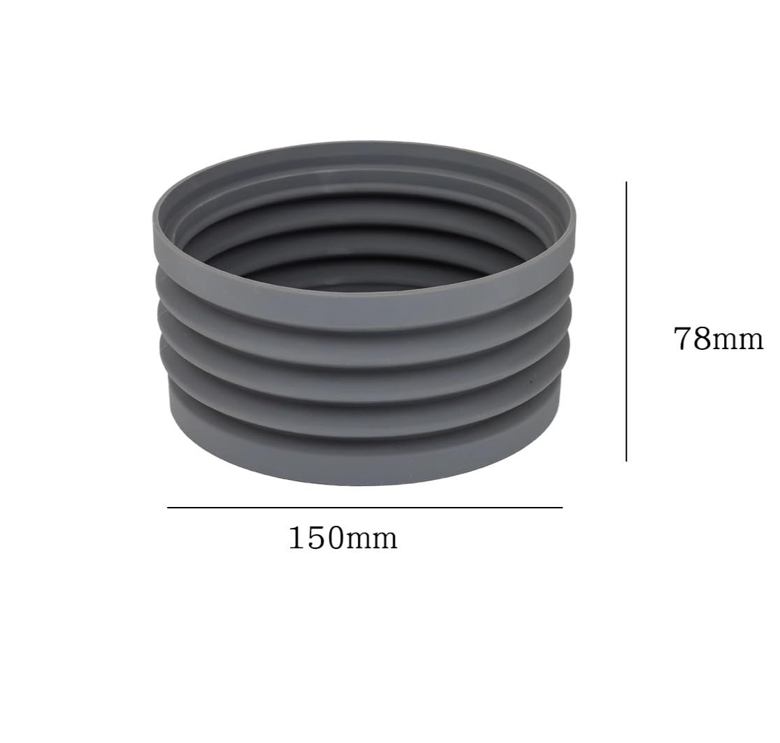 Silicone Bellow Compatible for Breville Barista Express, Single Dose Hopper for Breville Espresso Machine With Grinder - Extended Version