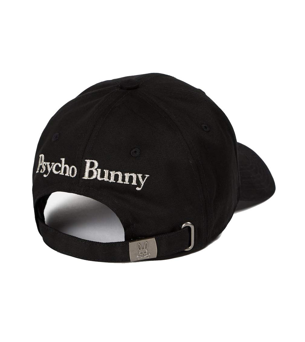 Psycho Bunny Heritage Baseball Cap Black One Size