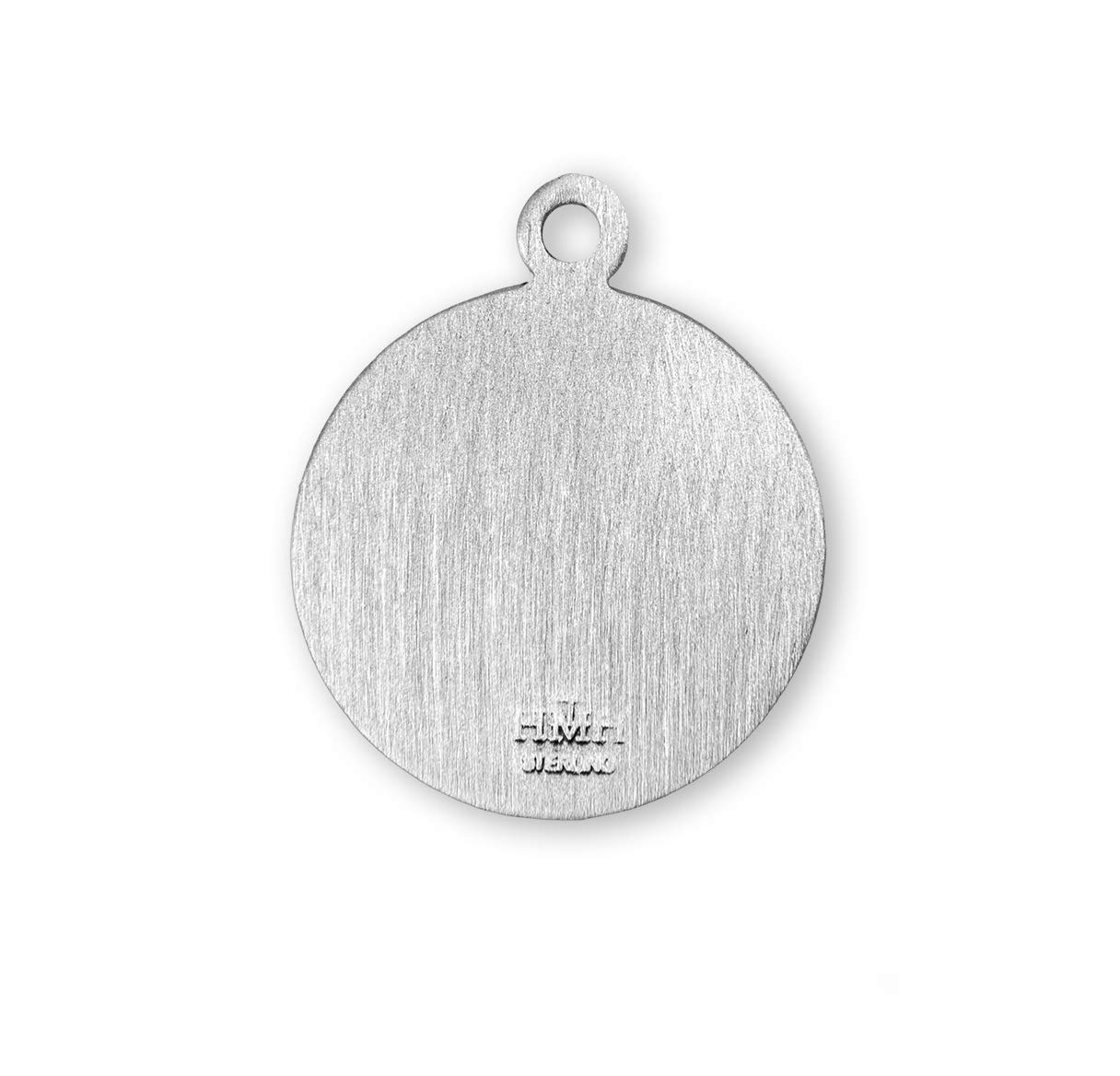 Sterling Silver St. Gregory Medal With 20" Chain Necklace