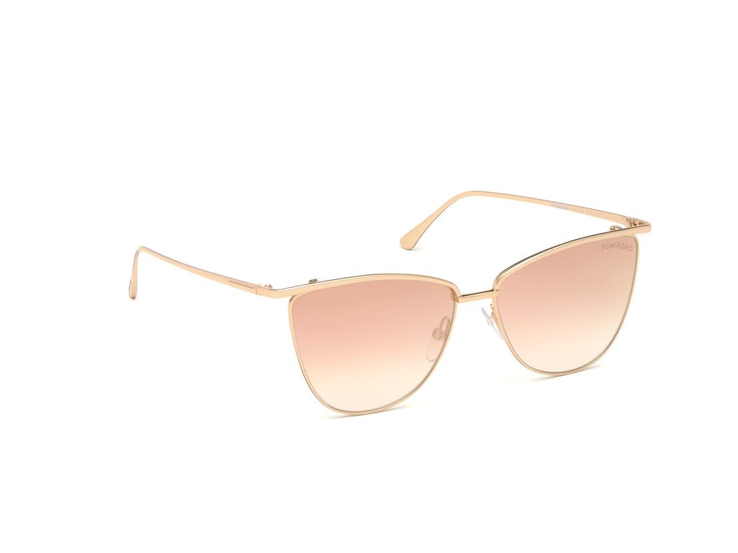 Tom Ford Cat Eye Sunglasses TF684 Veronica 33T Copper-Gold 58mm FT0684