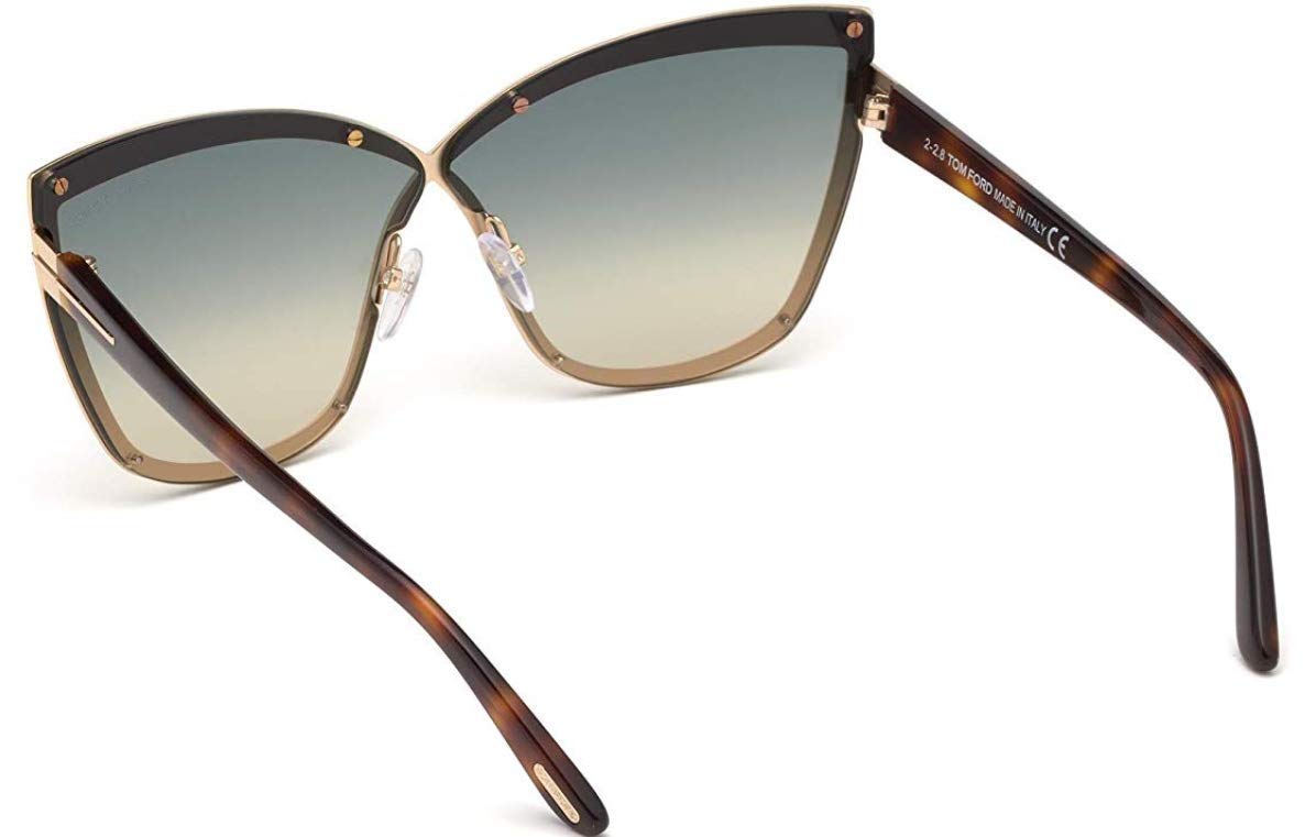 Tom Ford TF 715 28P Sandrine-02 Gold Sunglasses