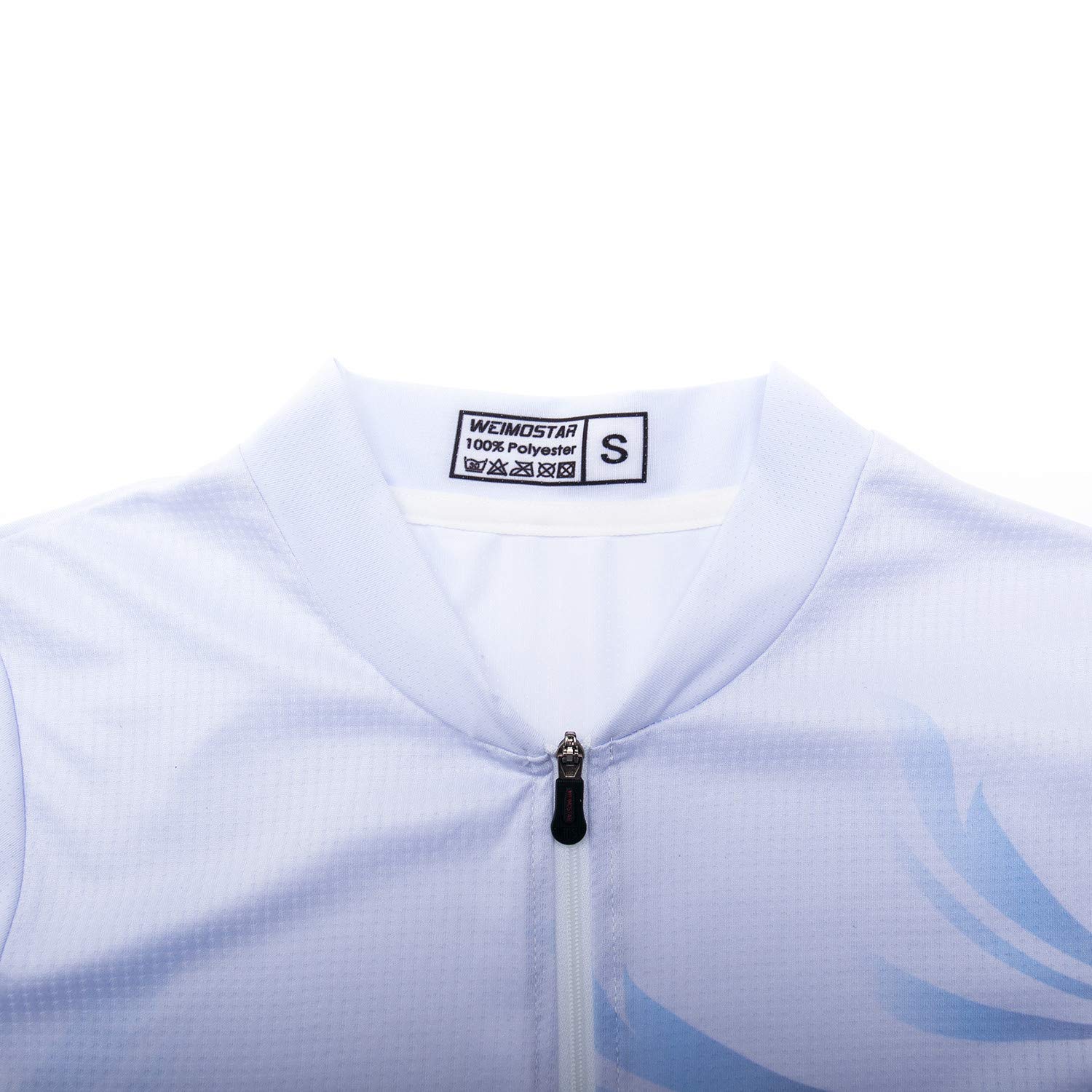 Women Cycling Jersey Half Zipper Bicycle Bike Breathable Short Sleeve Shirt Clothing Tops