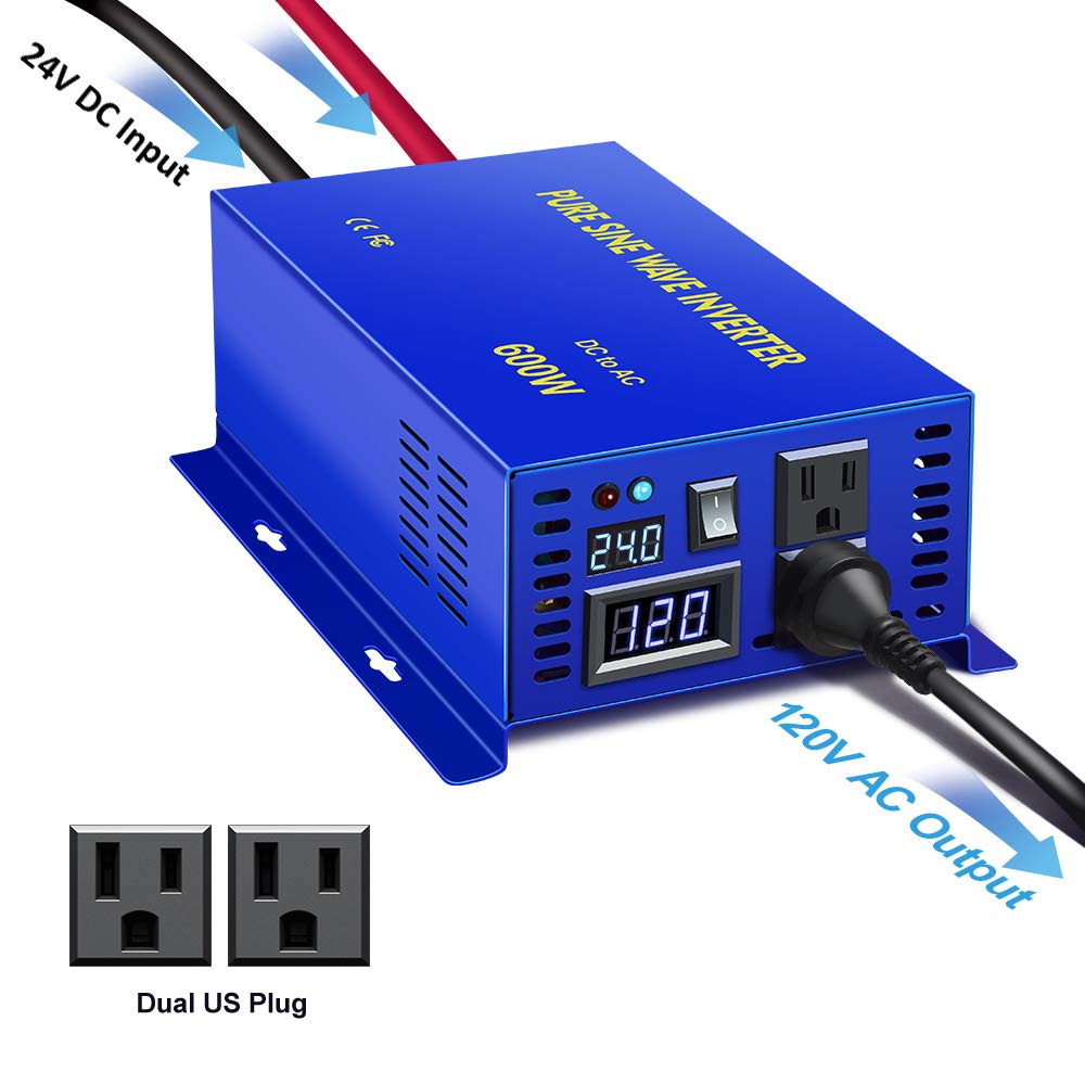 XYZ INVT Pure Sine Wave Inverter 1000w 1500w (800W12V)
