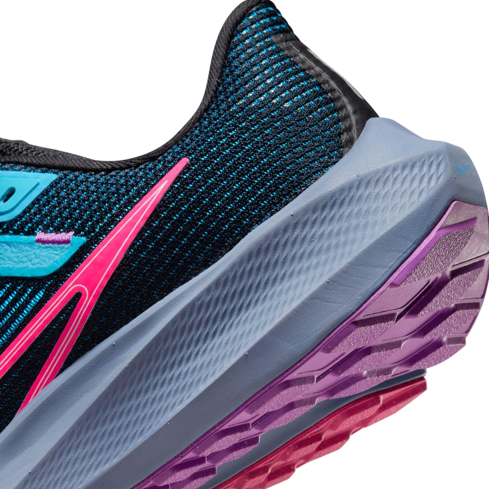 Women's AIR Zoom Pegasus 40 SE - Size 7 US - Black/Hyper Pink