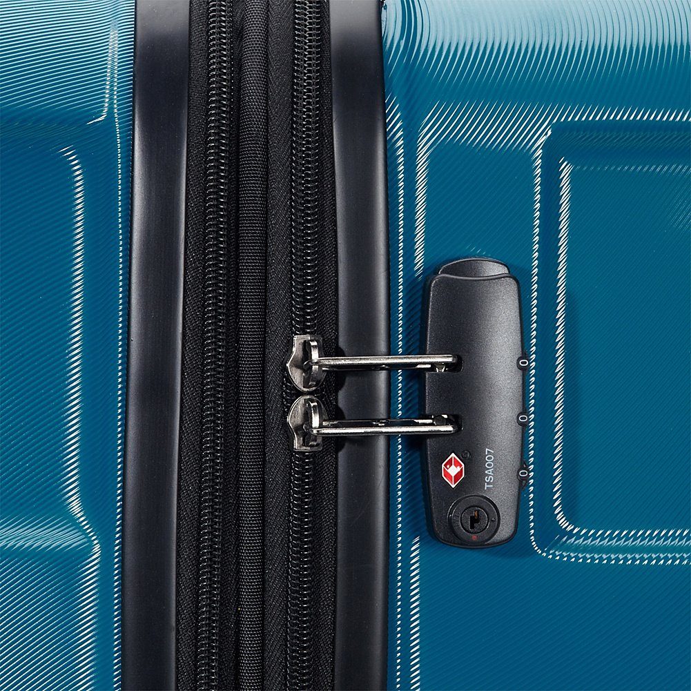 Samsonite Centric Hardside Expandable Luggage with Spinner Wheels, Caribbean Blue, 3-Piece Set (20/24/28)