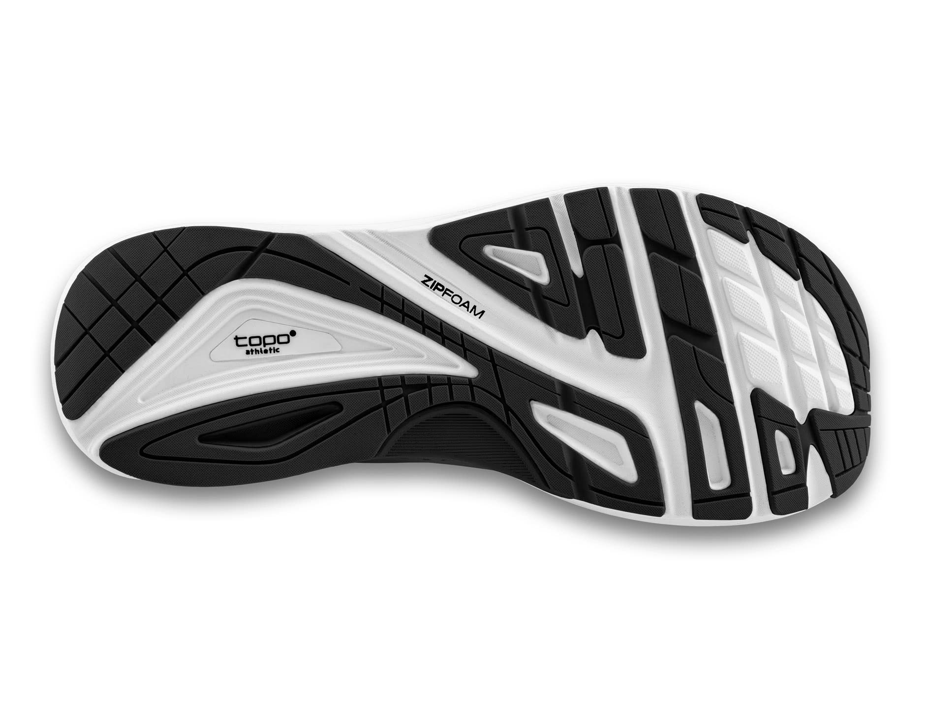 Topo Athletic Women's Ultrafly 4 Comfortable Lightweight 5MM Drop Road Running Shoes, Athletic Shoes for Road Running, Black/White, Size 9