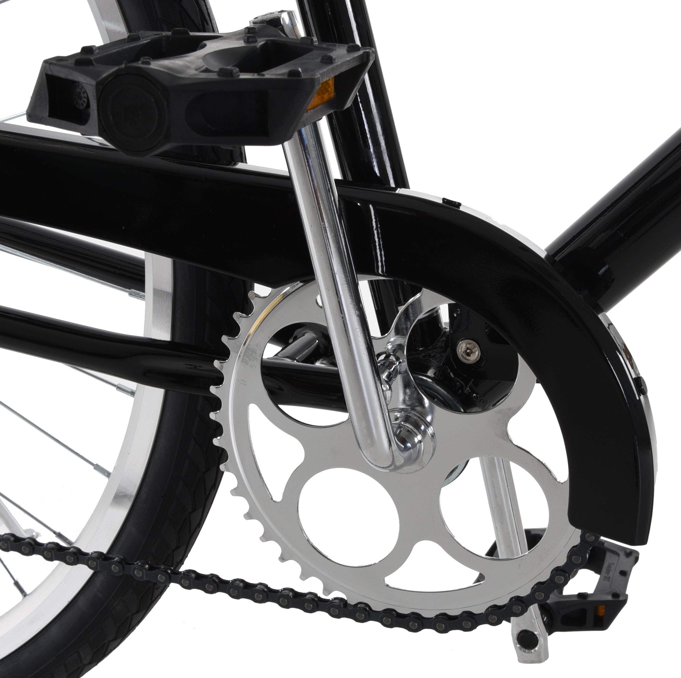 Vilano Hybrid Bike 700c Retro City Commuter Adult Bicycle Blue Step-Through