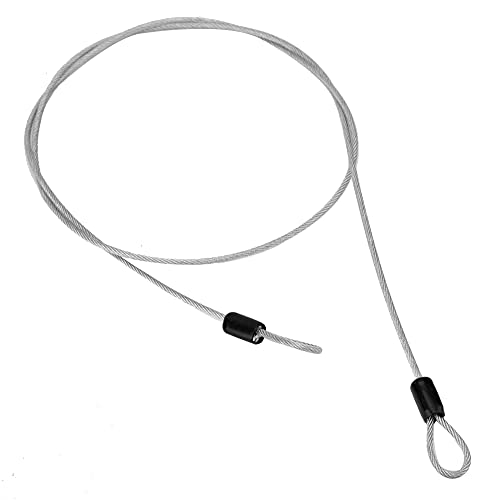 Security Lock, Exquisite Appearance Cable Bicycle Lock, Practical Autocycle for Bicycle Cycling Office Factory Scooter Bike Parking Lot Home Motorcycle (Silver)