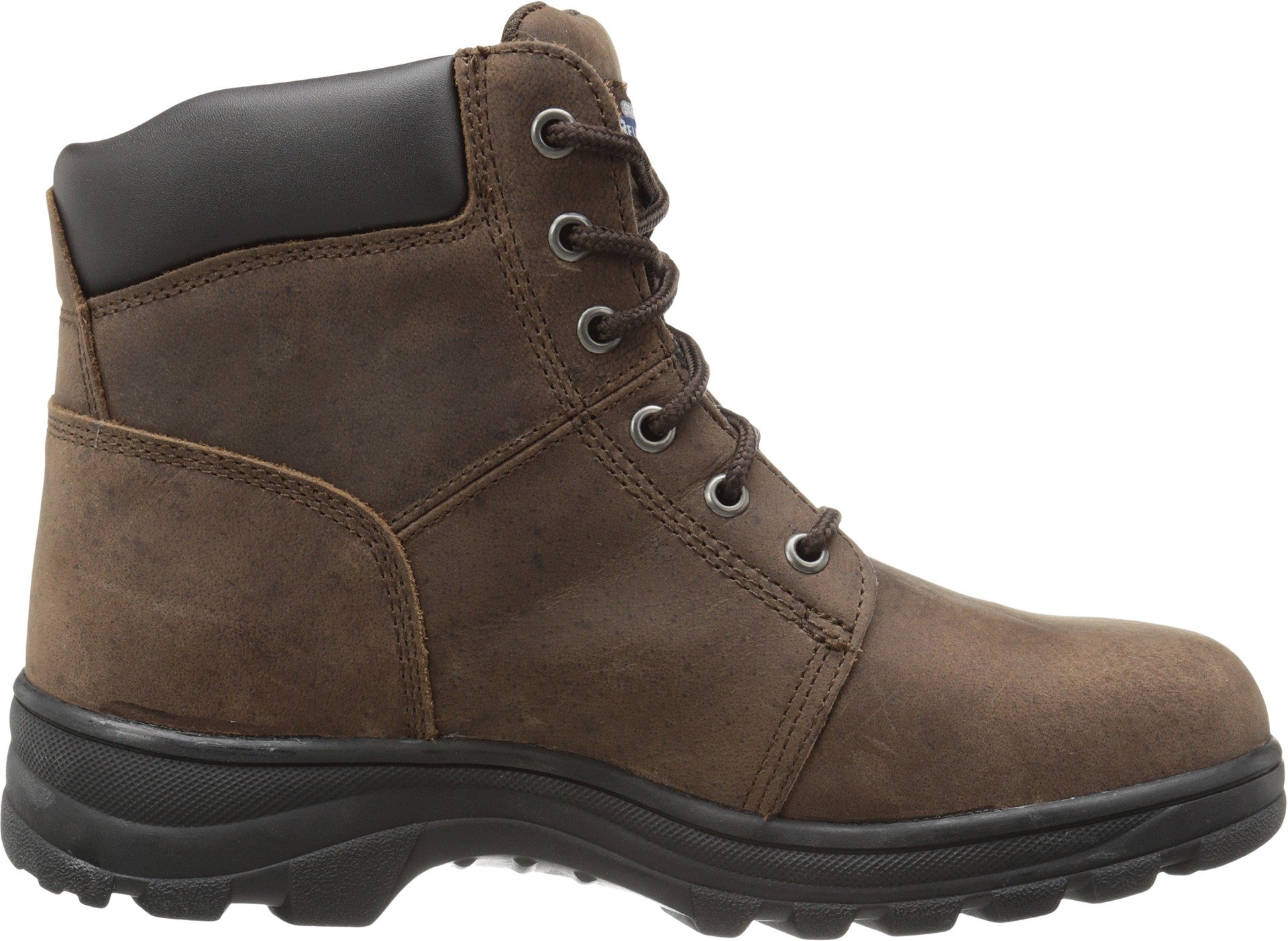 Skechers womens Workshire Peril-w footwear, Dark Brown, 8 US