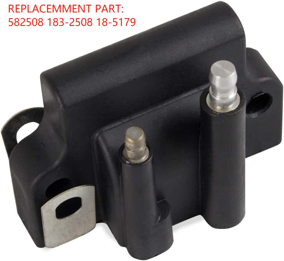 Tepeng 582508 Ignition Coils Compatible with 1985-2005 Johnson Evinrude Outboard Motor 4HP to 300HP Engines Replace 18-5179 183-2508 4 Pcs