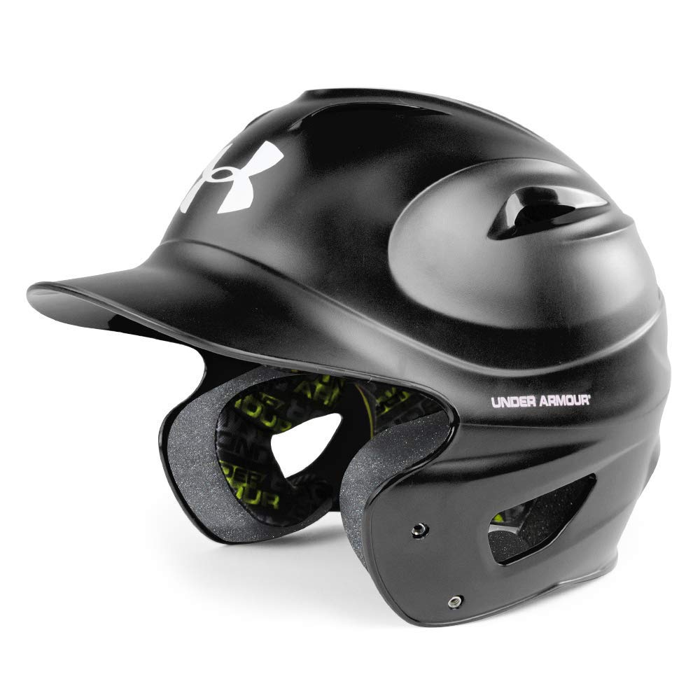 UA Classic NOCSAE Certified Youth Matte Molded Batter's Helmet: Size 6 3/4 & Under