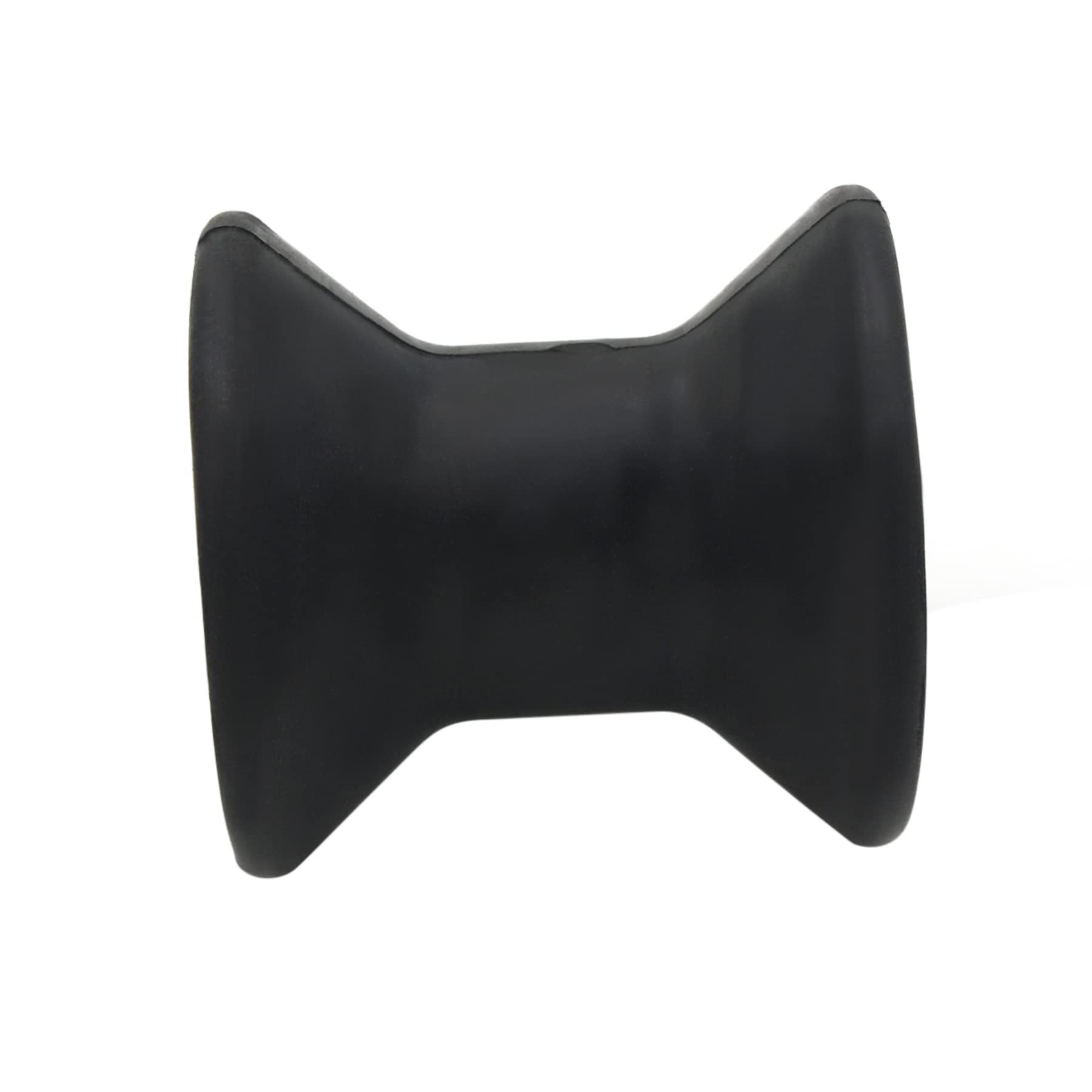 UANOFCN 3" Width Boat Trailer Bow Stop Roller by 1/2" Shaft Non Marking Rubber
