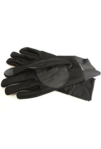 Seirus Innovation Men's Hyperlite All Weather Polartec Glove with Sound Touch Technology, Black, Large