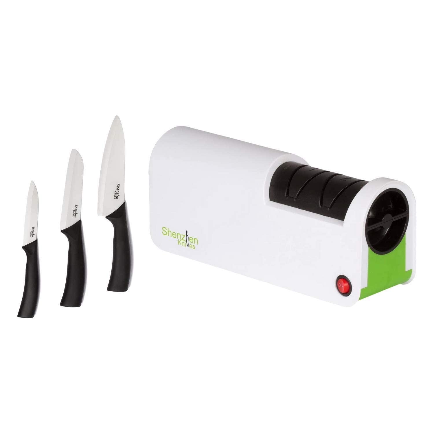 Shenzhen Knives Electric Knife Sharpener and Knife Set