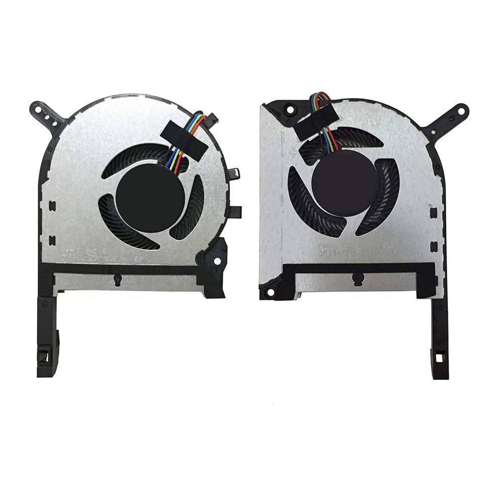 YFLAPFAN New CPU GPU Cooling Fan Intended for Asus TUF Gaming FX505 FX505DT FX505DV FX505DY FX505DU FX505DD FX505GT FX505GE FX505GD FX505GM FX705 FX705DT FX705GM FX705GD FX705GE Fan (1 Pair)