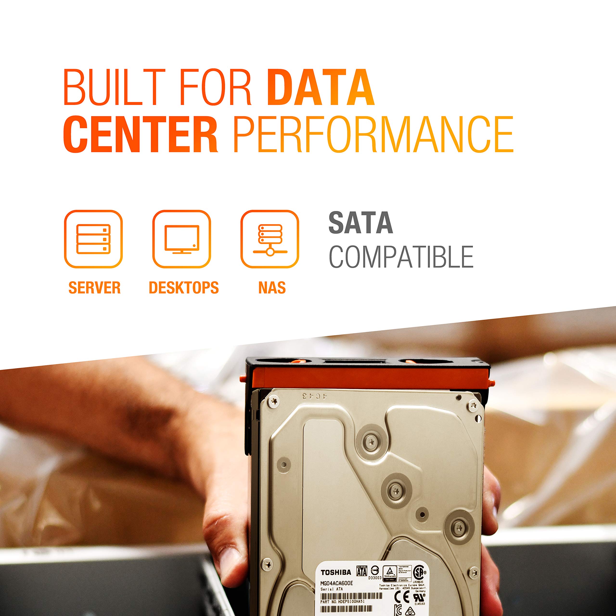 Toshiba 6 Tb 3.5 Internal Hard Drive - Sata - 7200rpm