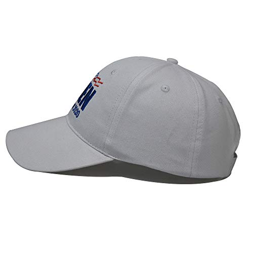 YIIHUD Joe Biden Baseball Hat Presidential Election in 2020 Cotton Baseball Cap Adjustable Vote for Your President White