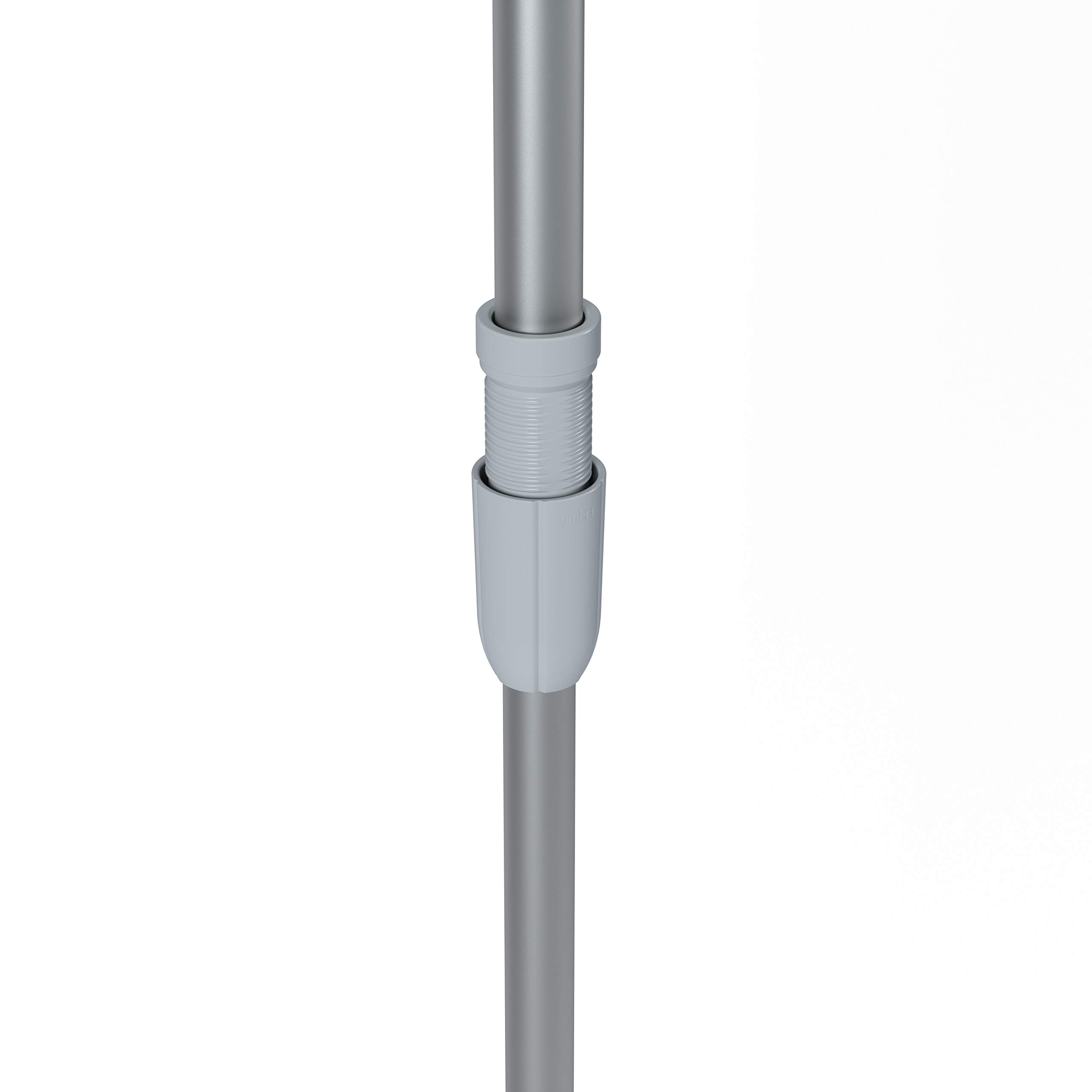 Umbra Anywhere Expandable Rod Curtain Rod and Room Divider (Metallic-Nickel)