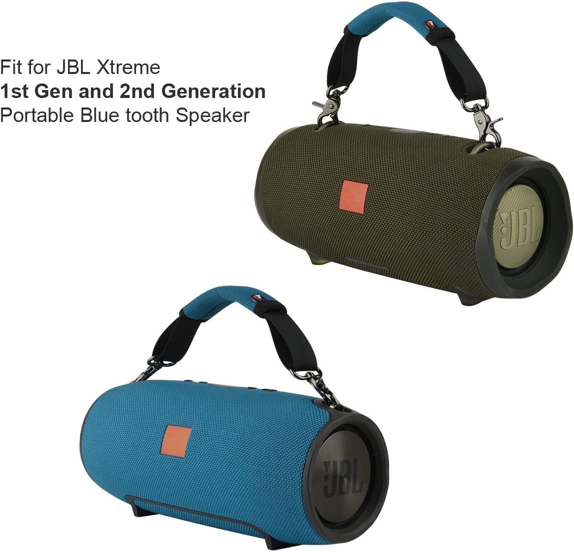 TXEsign Removable Speaker Handle Strap for JBL Xtreme/Xtreme 2/ Xtreme 3/Xtreme 4 Portable Bluetooth Speaker (Navy Blue)