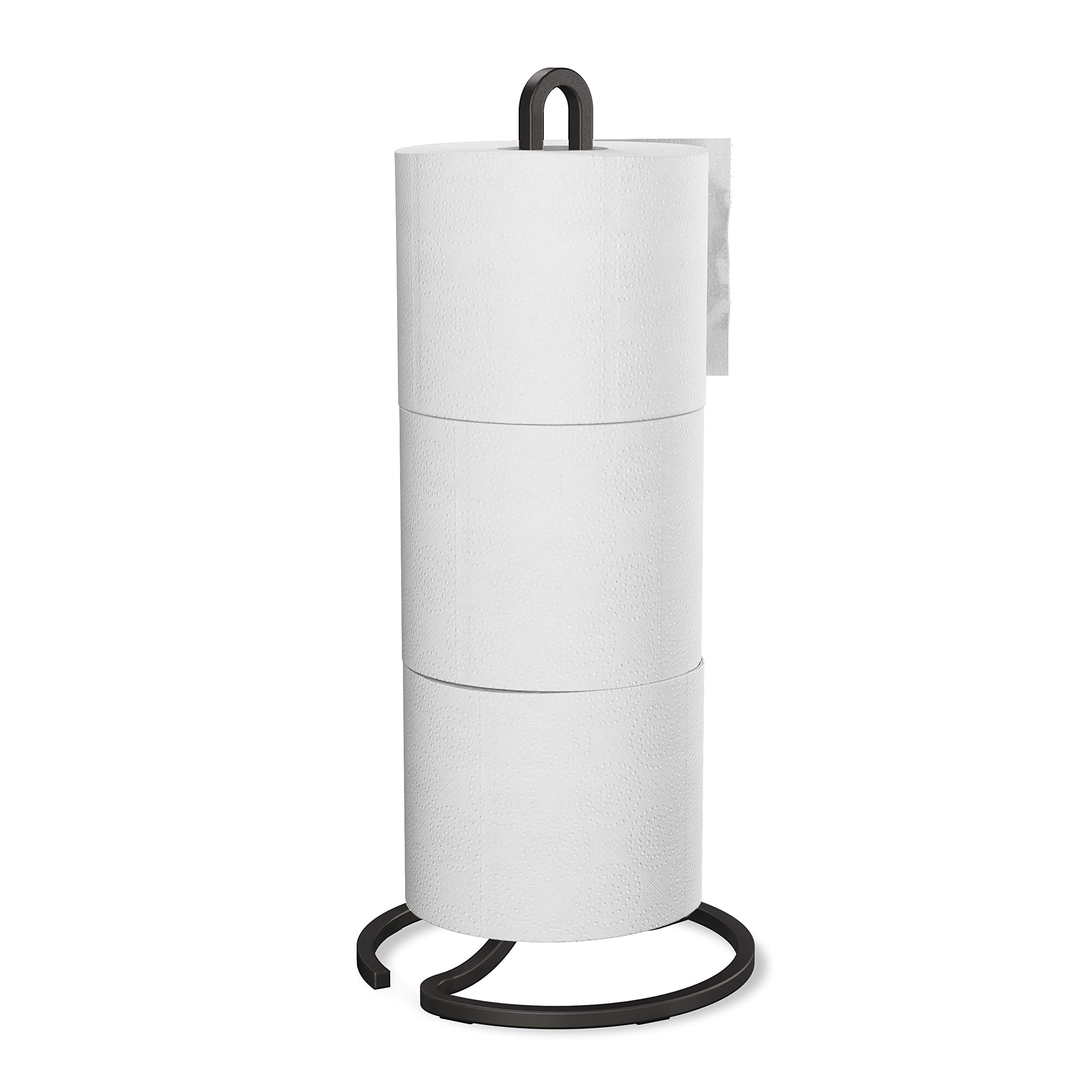 Umbra Squire Toilet Paper Reserve, Black