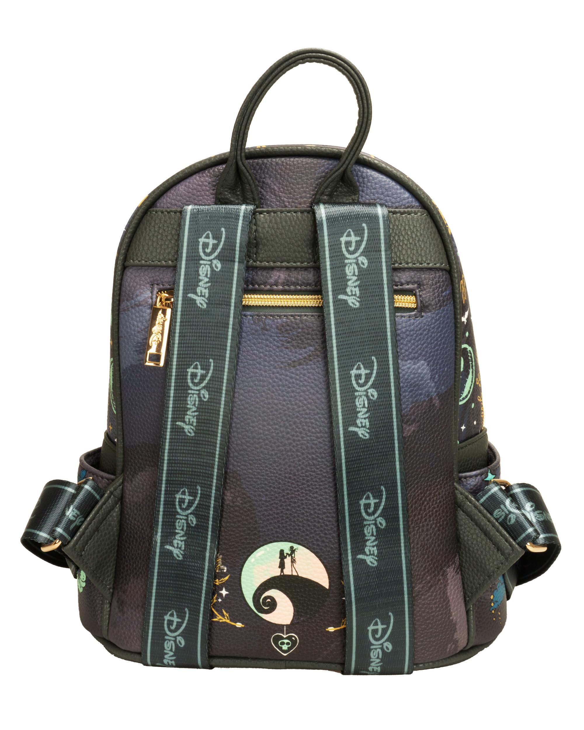 Wondapop Nightmare Before Christmas 11" Vegan Leather Fashion Mini Backpack