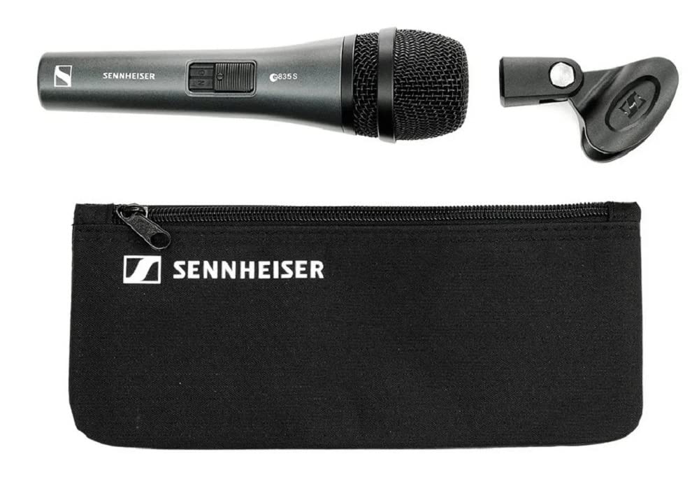 Sennheiser Pro Audio Sennheiser Professional E 835-S Dynamic Cardioid Vocal Microphone with On/Off Switch