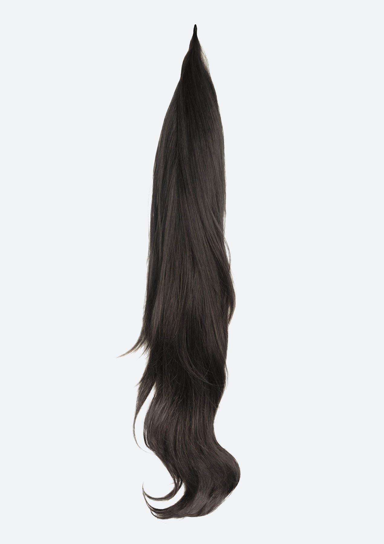 THE RUBY 30" Salon-Quality Hair Extension - Infinite Celebrity Looks With StyleFlex (Black Brown)