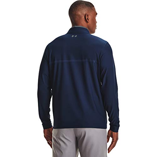 Under Armour Playoff 2.0 1/4 Zip T-shirt, Academy Blue (408)/Pitch Gray, Large