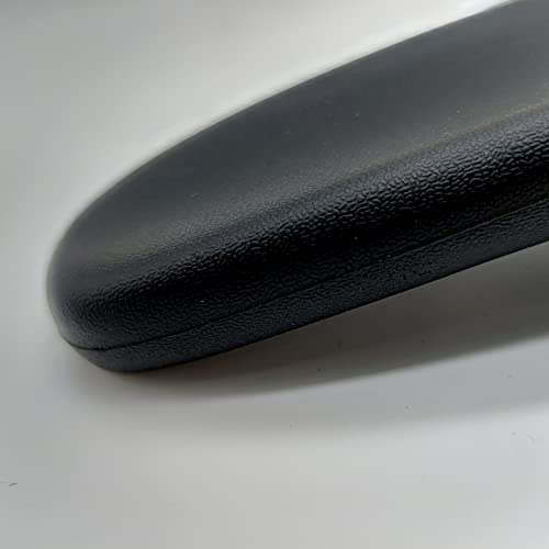 Wimdoyily Gaming Chair Replacement Armrest Arm Pads Fits All Styles of Arms with Mounting Hole Patterns Screws Set Chair Armrest Pads,Black