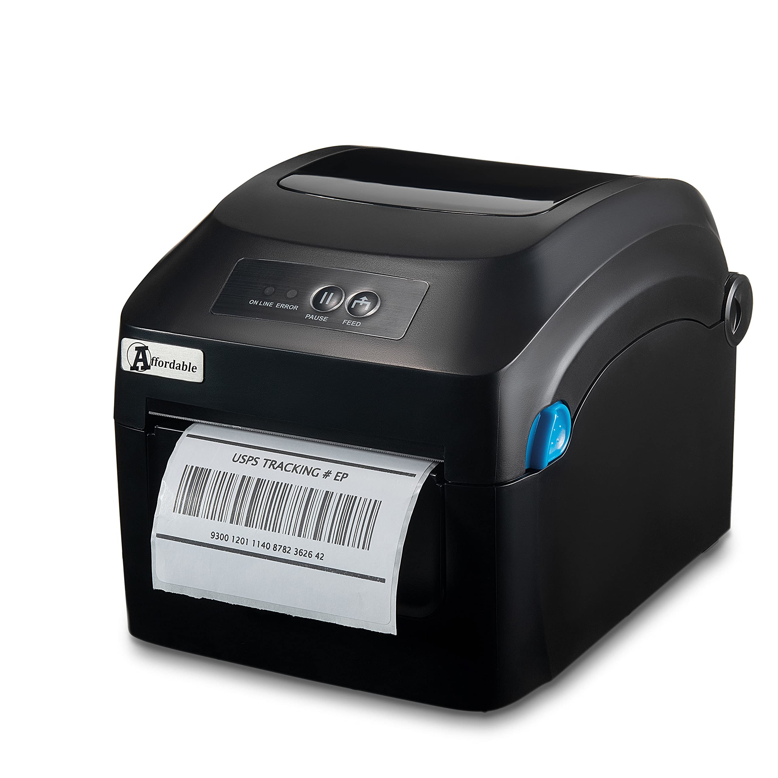 Thermal Label Printer โ Shipping Label Printer Compatible with Amazon, USPS, Ebay, FedEx, UPSโ 4 x 6 Shipping Labels Portable Printer for Retail, Warehouse โ Fast Printing Speed and High Resolution