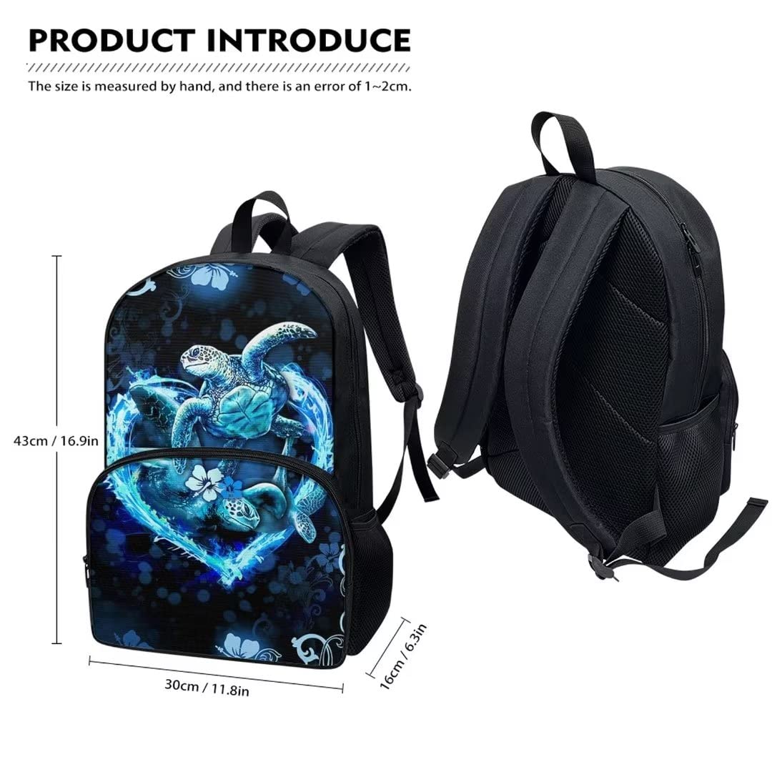 Yiekeluo Purple Butterfly School College Bookbag Backpack High School Bags Backpack Students Backpack for Girls Casual Daypack