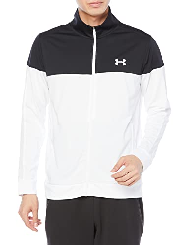 Under Armour Men's Sportstyle Pique Jacket , Black (006)/White , XX-Large Tall